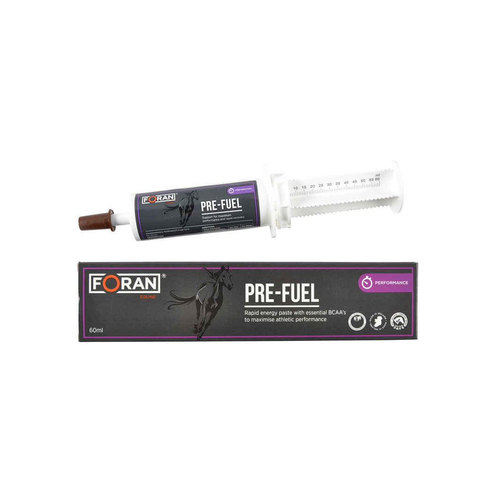 Pre-Fuel geeli 60ml FORAN – Ratsastuskauppa